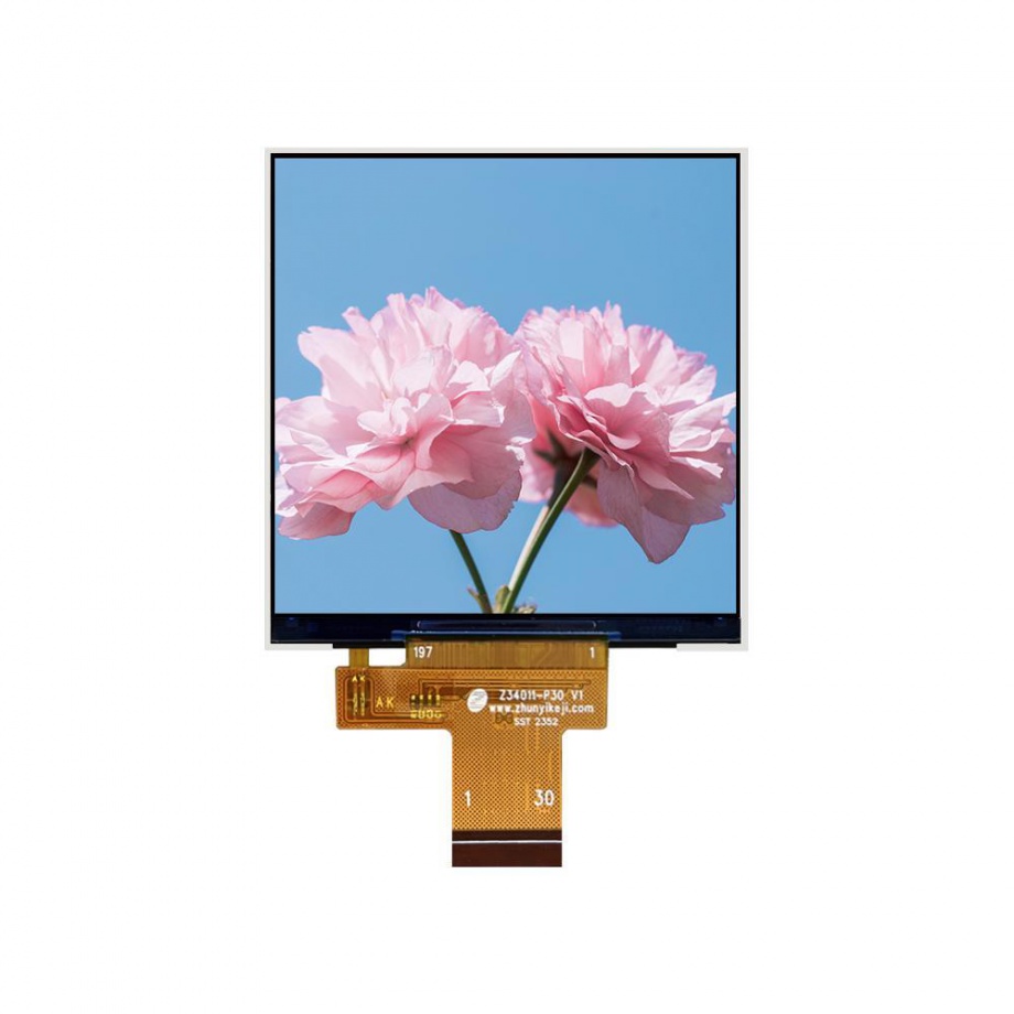 Z34011-P30-771S-Y2 3.4英寸TFT液晶显示屏 480*480 550亮度 30PINS MIPI ST7701SN-G5 ...