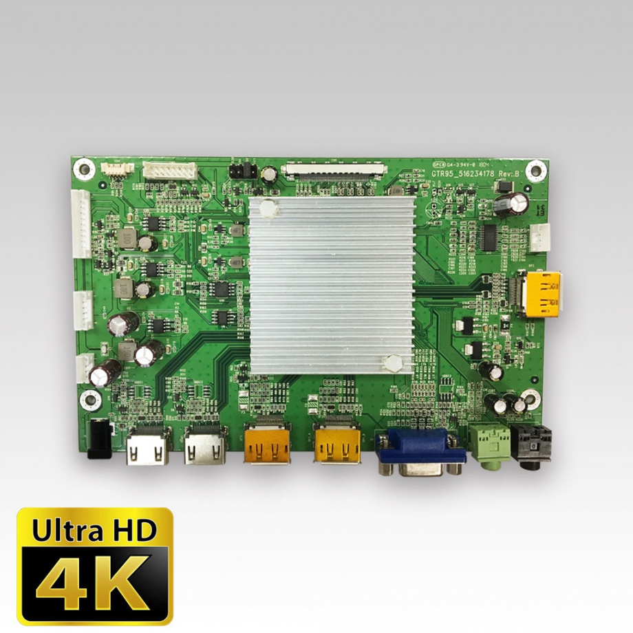 AD-0095 eDP / V-By-One 4K2K液晶屏驱动板, VGA / HDMI /Display Port Input | 台亞光 ...