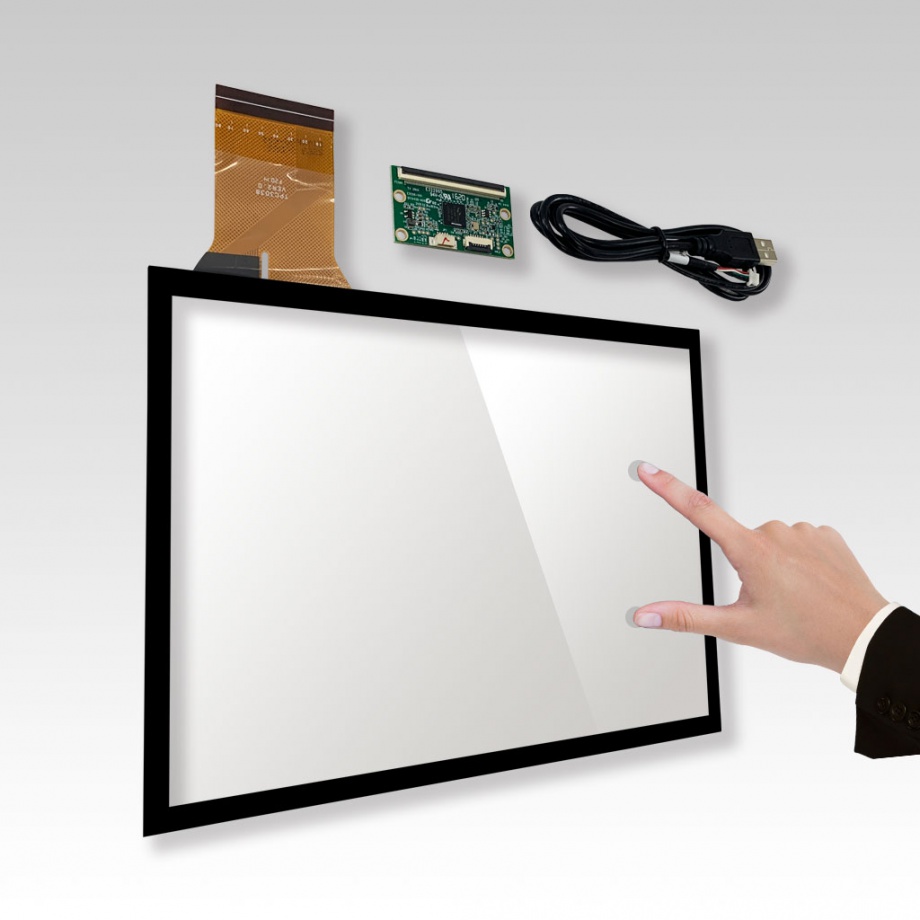 B104PBU-E01 10.4寸PCAP触控, G/G机构, EETI IC, COB Type, USB接口, 支援多指触控 | 台亞光電 ...