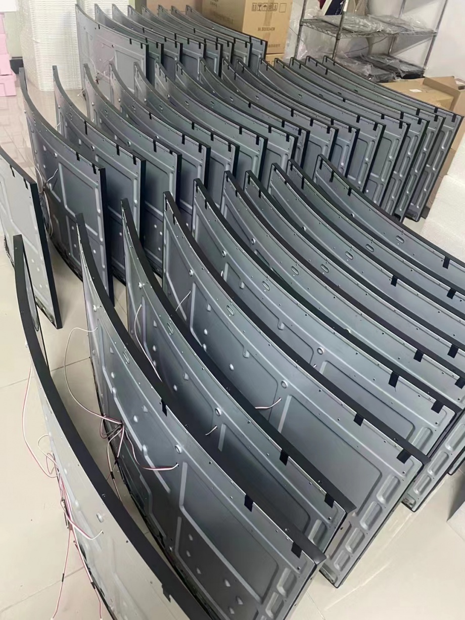 ZX-43C-4K-400 43-inch C-curved LCD module 3840*2160 400 brightness ...