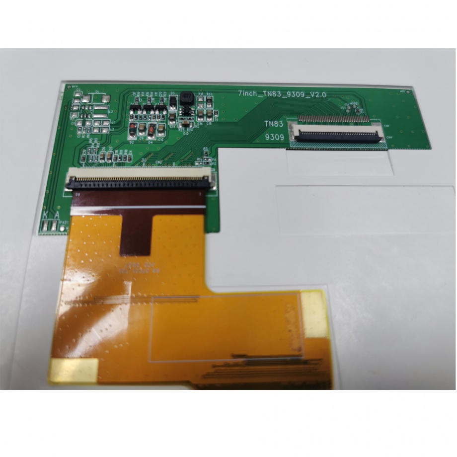 DBT700AT9309 7" 800x480分辨率, 1000亮度, 40Pins TTL接口, 宽温 可直接替代群创LW700AT9309 ...
