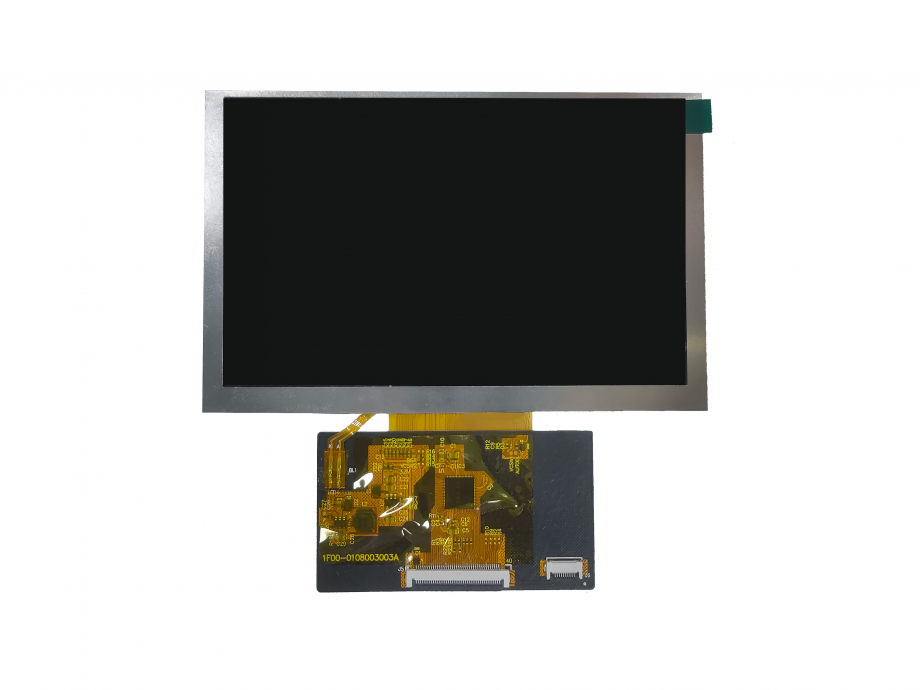TS050WVH02NQ-B8003A 冠显5寸无触摸800*480 400亮度 40pins SPI/QSPI/8080 接口 TR230S ...